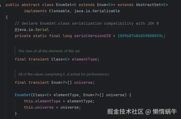 Day21 | 枚举（Enum）与常见应用场景在写代码的时候，经常会遇到一些变量，在Java 5之前，我们一般使用pub - 掘金